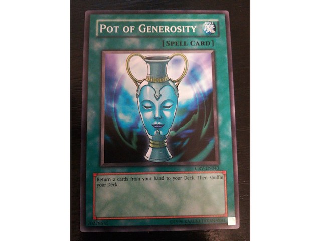 Yu-GI-OH!- Pot of Generosity