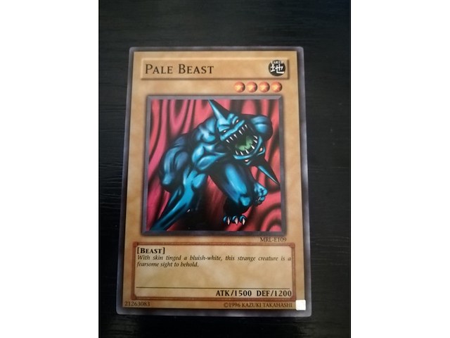 Yu-GI-OH!- Pale Beast