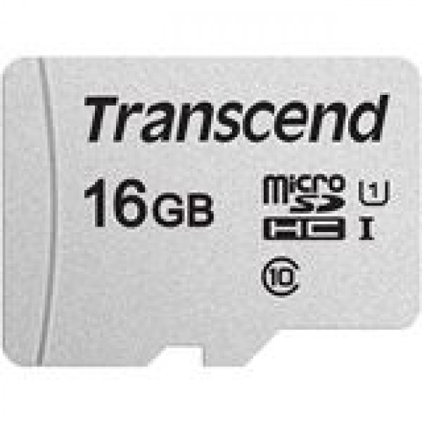 Transcend Micro SD 16 GB, Class 10 U1, Read up to 95MB/s