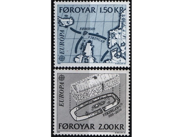 kt439i  15.mar1982  Foroyar  Mi70-1 **