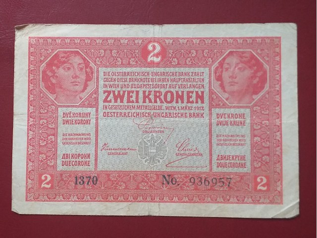 ZWEI KRONEN 1917