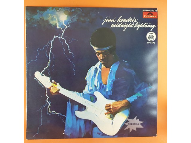 Jimi Hendrix ‎– Midnight Lightning, LP