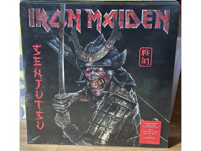 Iron Maiden – Senjutsu 3LP, NOVO !!!!