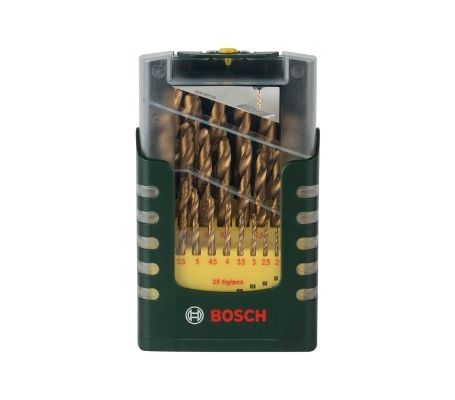 Bosch 25-delni set HSS-TiN burgija za metal