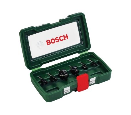 Bosch 6-delni set TC glodala (1/4″ prihvat)