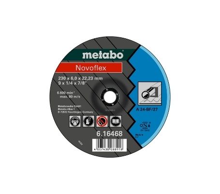 Metabo brusna ploča za čelik 180x6mm Novoflex