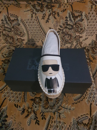 Karl Lagerfeld espadrile