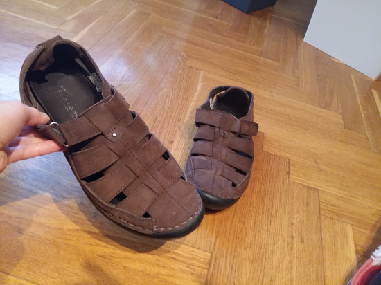 Muške kožne sandale (prirodna koža)