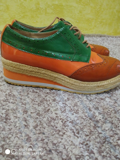 Cipele narandzasto-zelene