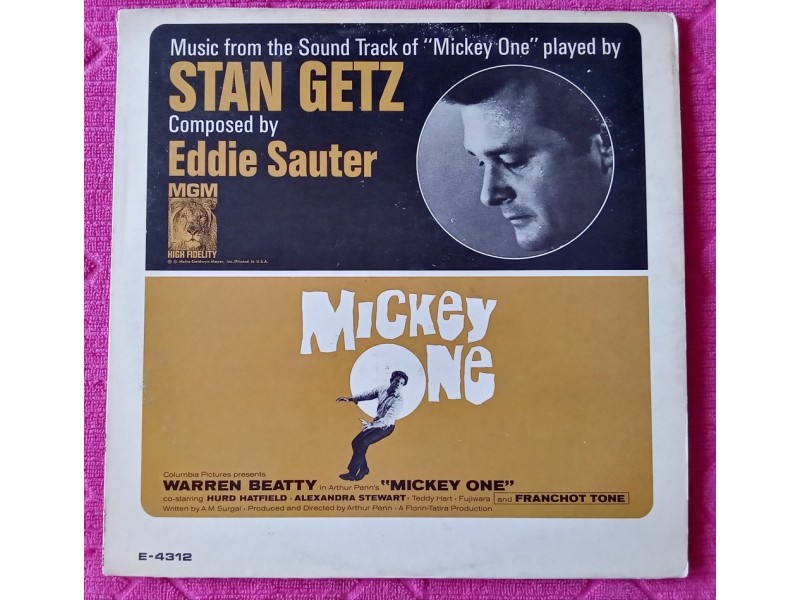 STAN GETZ-Mickey One (OST) (Stari USA Press)