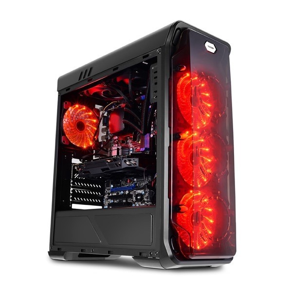 LC Power Gaming 988B - Red Typhoon