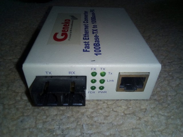 ! Fast Ethernet Converter 100Base-TX to 100Base-FX