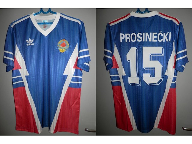 Jugoslavija dres 1990 Robert Prosinečki 15 Yugoslavia