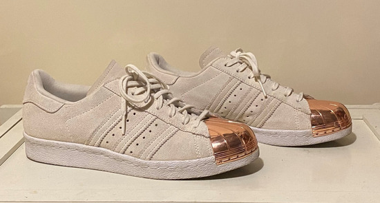 Original Adidas Superstar 80s Metal Toe - Beige