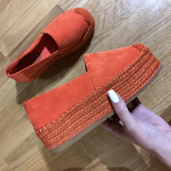 Koralne espadrile