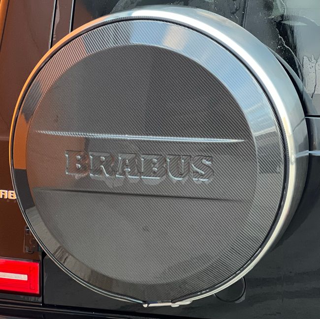 Poklopac rezernog tocka BRABUS CARBON za W464