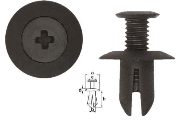 Kopča za pričvršćivanje 2078181 - Mitsubishi Carisma 95-04