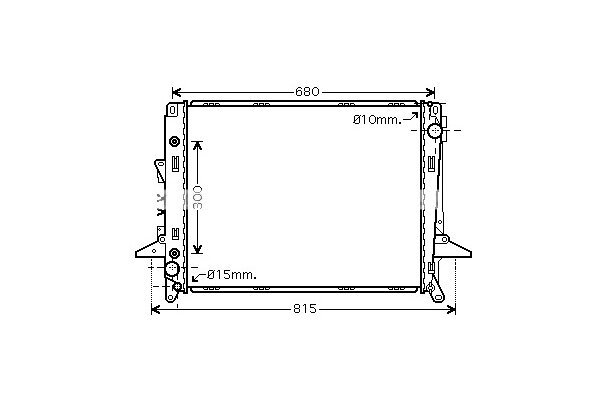 Hladnjak vode 432408-2 - Land Rover Discovery 04-