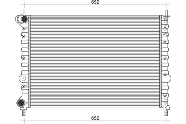 Hladnjak vode 421108-2 - Lancia Lybra 99-05