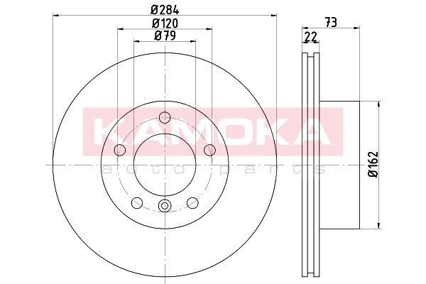 Prednji diskovi kočnica 103231 - BMW Serija 1 04-