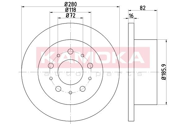 Zadnji diskovi kočnica 103131 - Fiat Ducato 06-