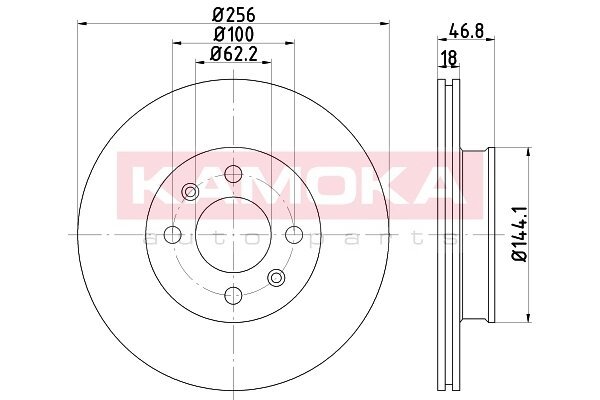 Prednji diskovi kočnica 103209 - Hyundai i20 08-15