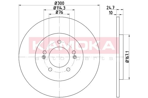 Zadnji diskovi kočnica 103174 - Hyundai i40 11-