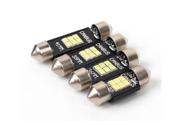 LED sijalica, bela, 2 komada, 250 LM, 28 mm