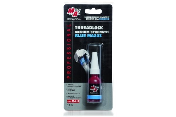 Lepak za vijke MEDIUM BLUE MA243 MA Professional, 10 ml, plav