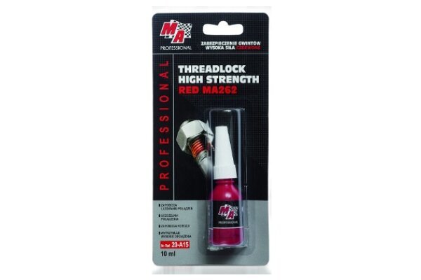 Lepak za vijke STRONG RED MA262 MA Professional, 10 ml, crveni