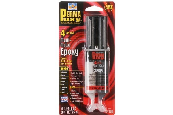 Tečni metal (lepak) Perma Poxy Permatex, 25 ml, siv