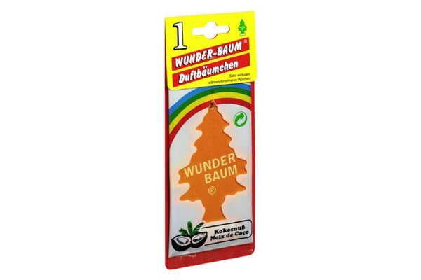 Osveživač vazduha Wunder-Baum Kokos