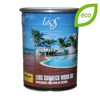 LIOS SUNDECK WOOD OIL-ulje za drvene podove, terase i decking 1L