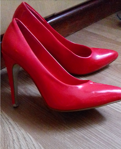 Crvene sandale - salonke