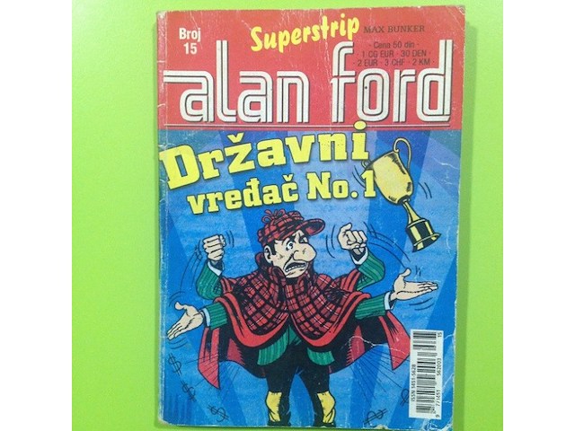 Alan Ford Državni vređač No.1