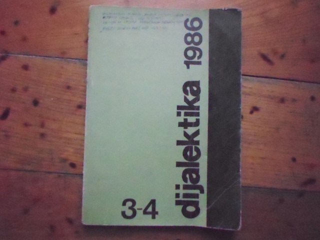 DIJALEKTIKA 3-4/1986 RETKO ILUSTROVANO