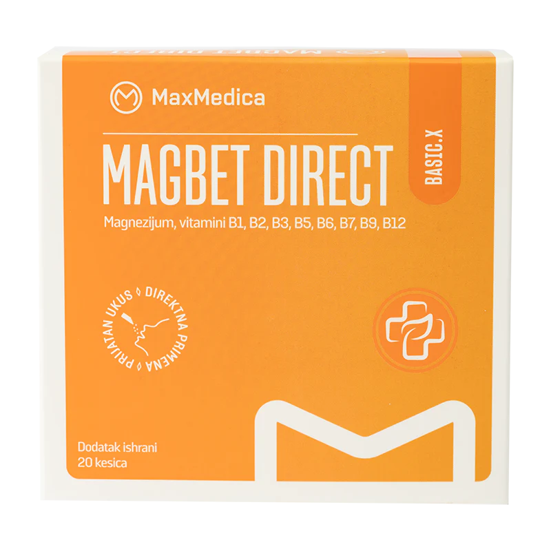 MAXMEDICA Magbet Direct - Vitamini za energiju i koncentraciju