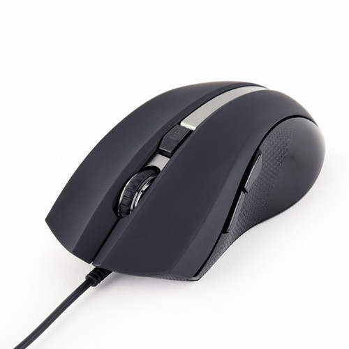 Gembird G-laser USB mouse, 800-2400 dpi, black | MUS-GU-02