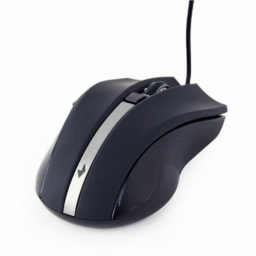 Gembird G-laser USB mouse, 800-2400 dpi, black | MUS-GU-02