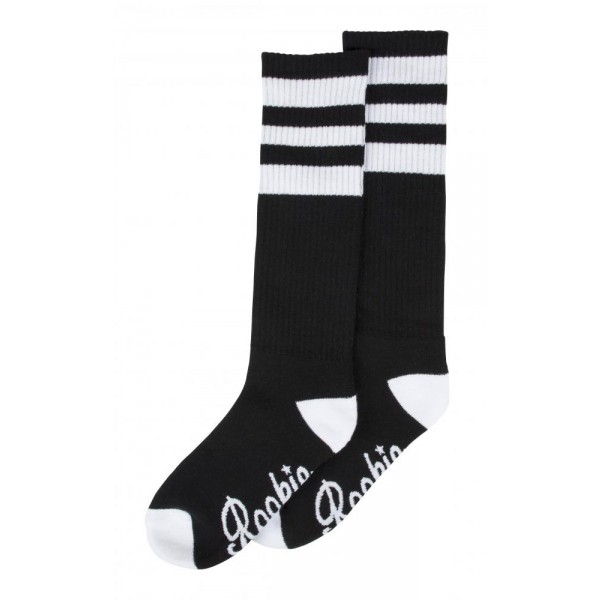Rookie čarape za rolšue 16'' Mid Calf Sock Black/White