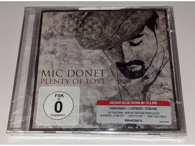 Mic Donet – Plenty Of Love (Live Your Dream CD+DVD Ed.)