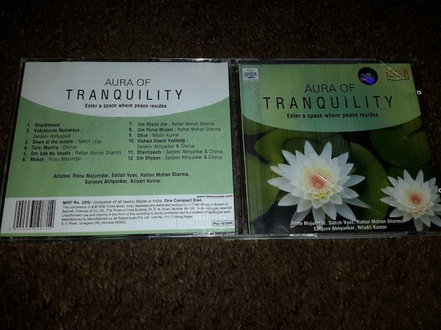 VA - Aura of tranquility , ORIGINAL