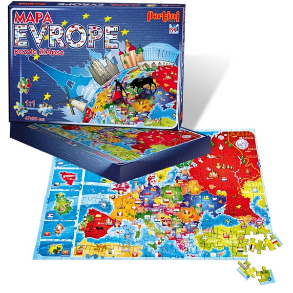 Edukativni set Mapa Evrope Pertini P-0147