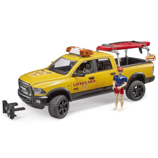 Bruder Džip RAM 2500 Power Wagon Life Guard sa surferom i opremom 025069