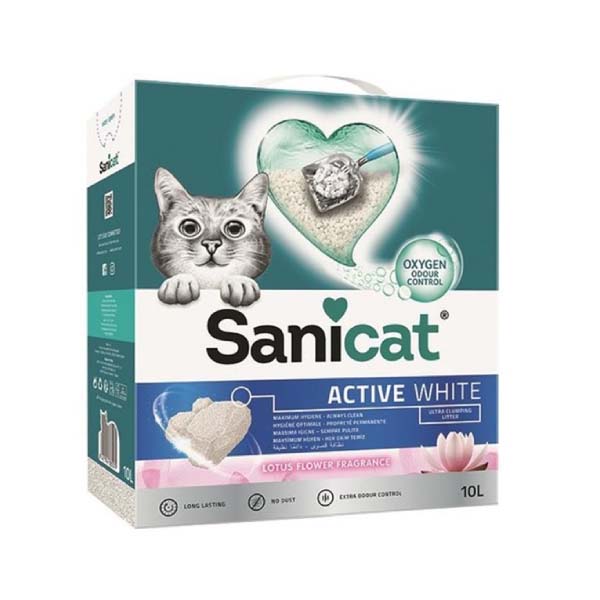 SANICAT Active white grudvajući posip