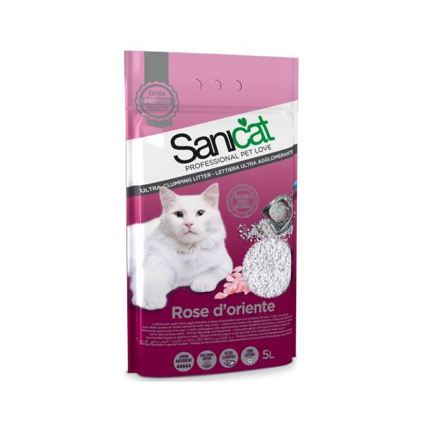 SANICAT Rose D’oriente – Ultra clumping 5L