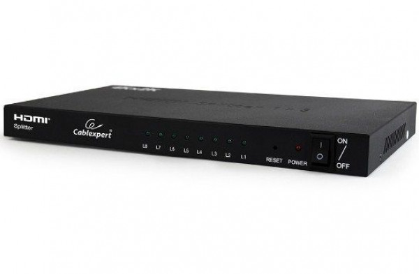 DSP-8PH4-03 Gembird HDMI spliter, 8 ports