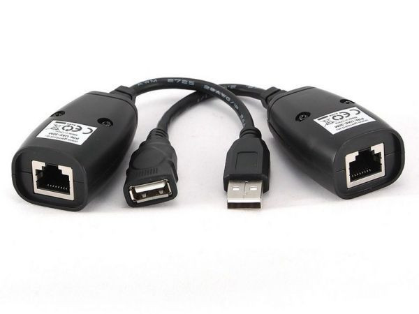 UAE-30M Gembird USB extender works with CAT6 or CAT5E LAN cables 30m (11ky)