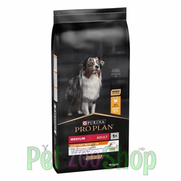 Purina Pro Plan Dog Medium Adult, Piletina