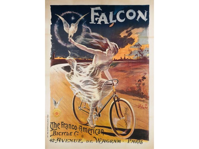 Falcon (1896)   reprodukcija A3